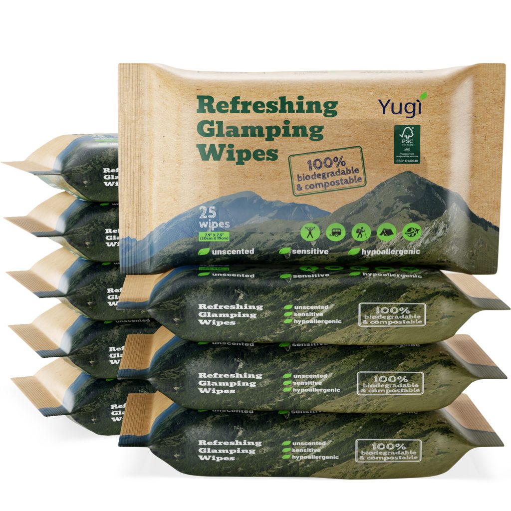 Biodegradable Camping wipes Archives - YUGI BABY GREEN